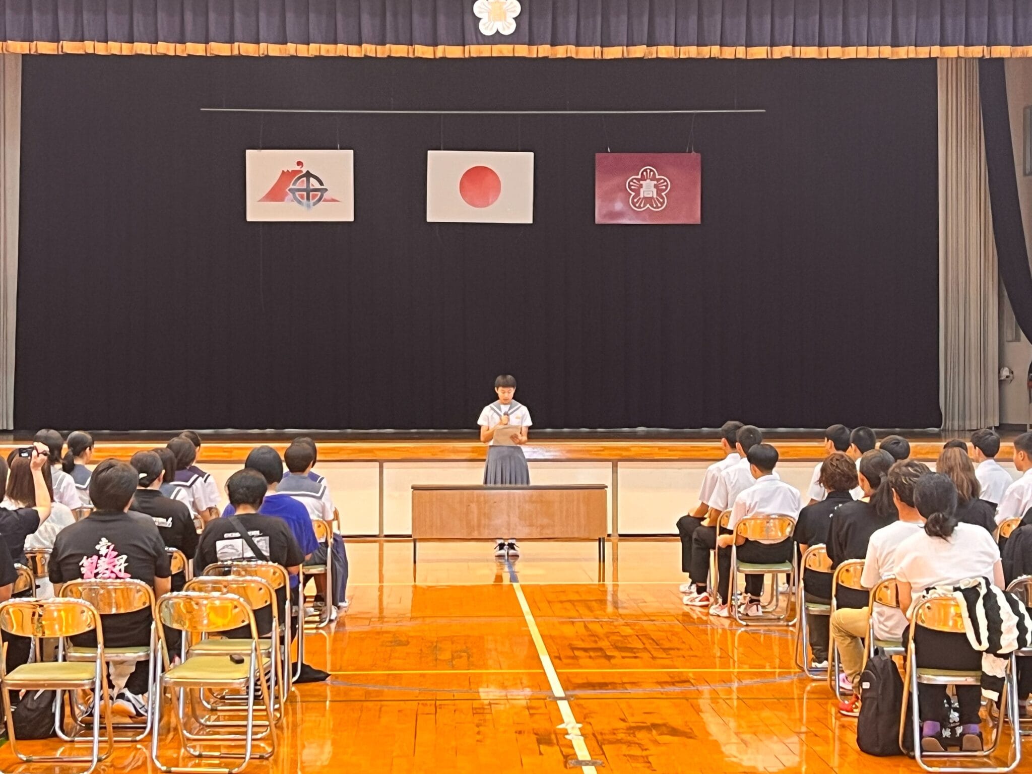 【鹿児島県選抜メンバー 結団式】JOCジュニアオリンピックカップ 第38回全国都道府県対抗中学バレーボール大会